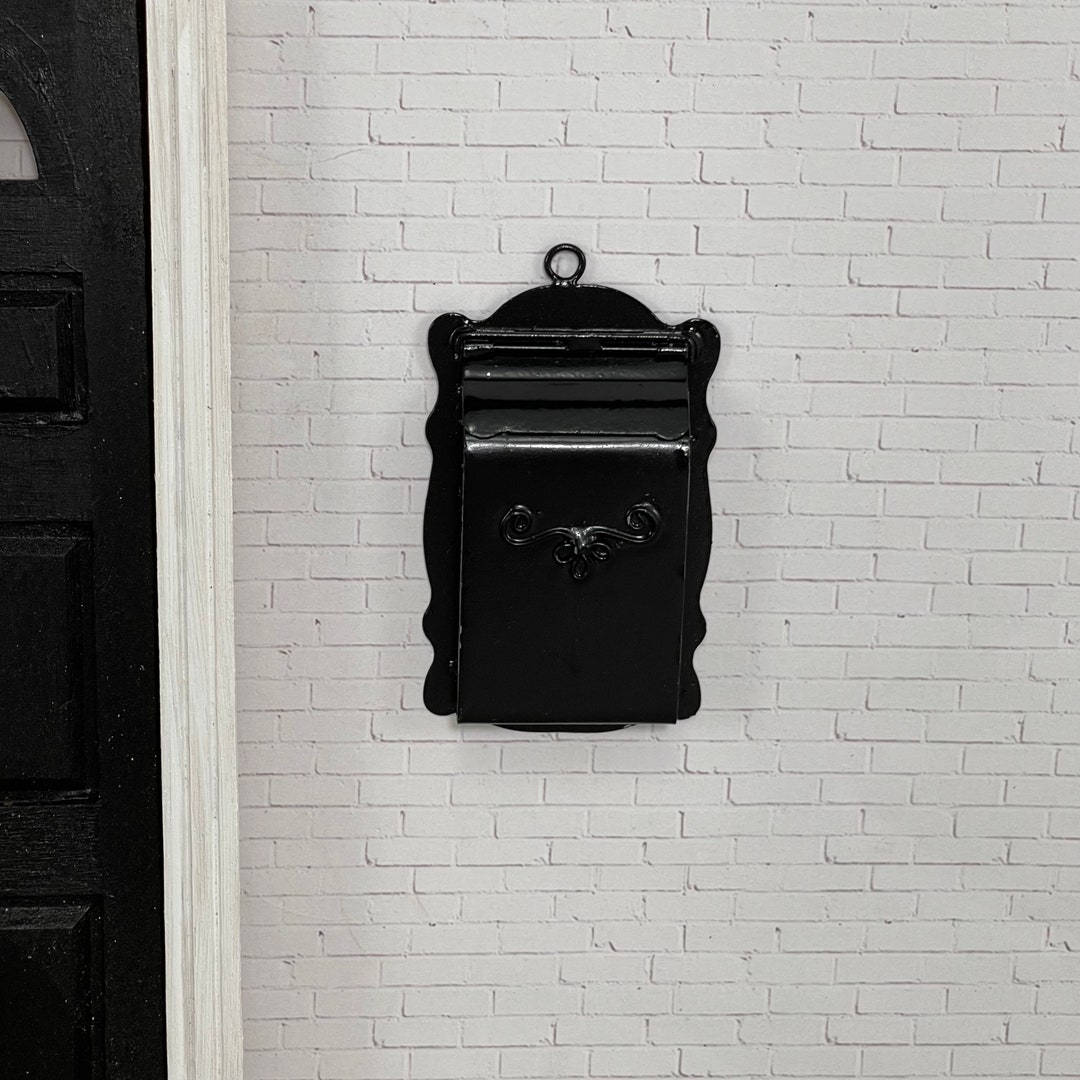 Dollhouse Mailbox, Flap Opens, Miniature Mailbox, Fairy Garden ...