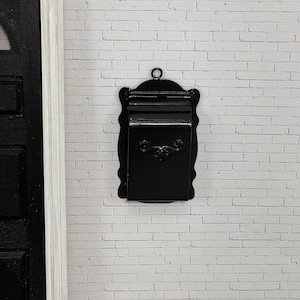 Dollhouse Mailbox, Flap Opens, Miniature Mailbox, Fairy Garden ...