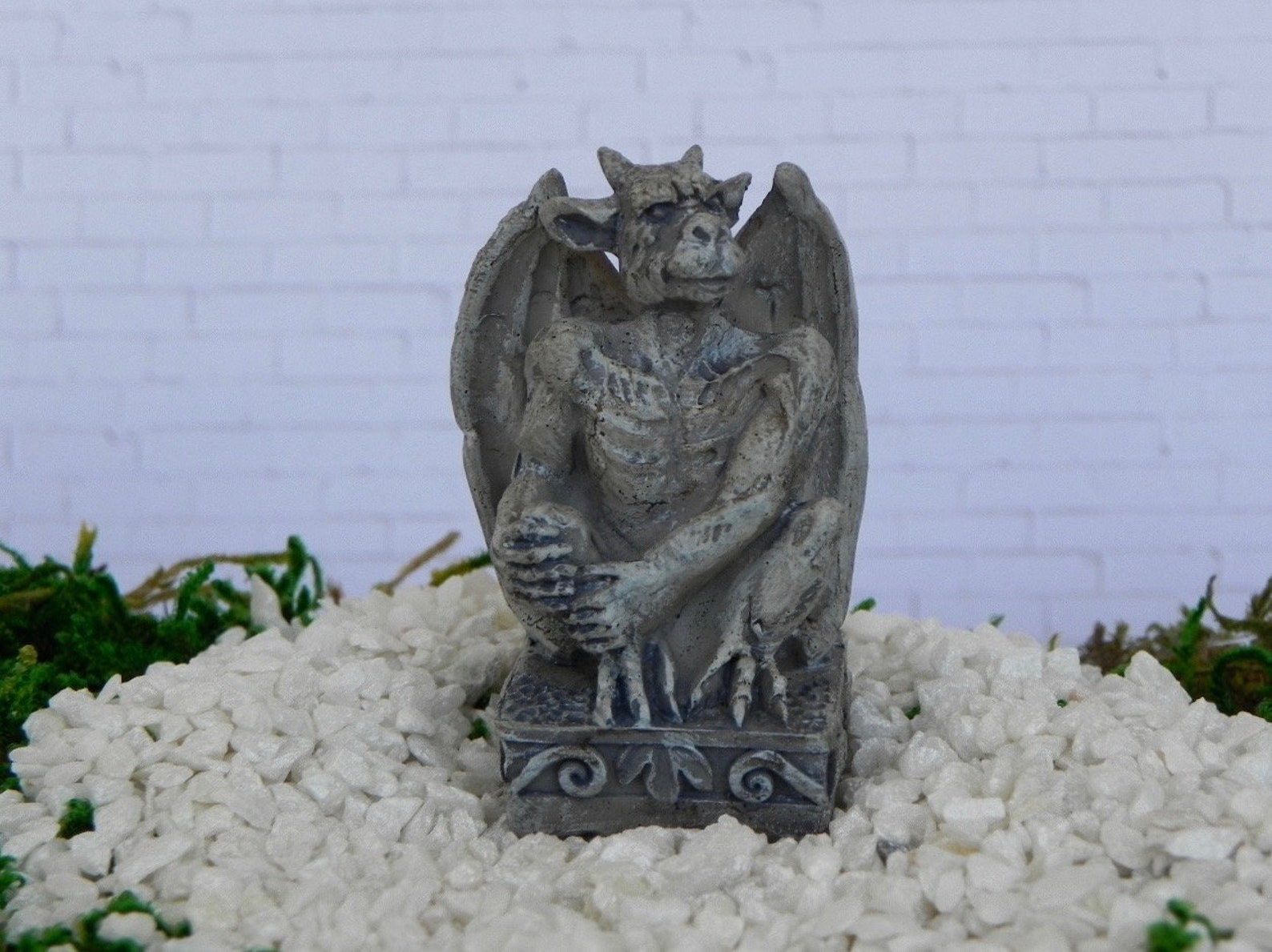 Miniature Gargoyle Halloween Miniatures Resin Gargoyle - Etsy
