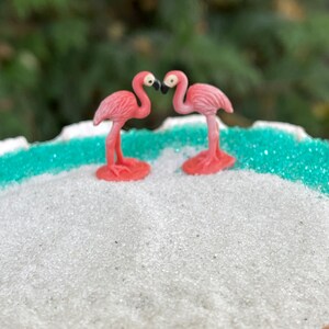 Miniature Flamingos, Miniature Flamingo, Tiny Animals Figurines, Craft ...
