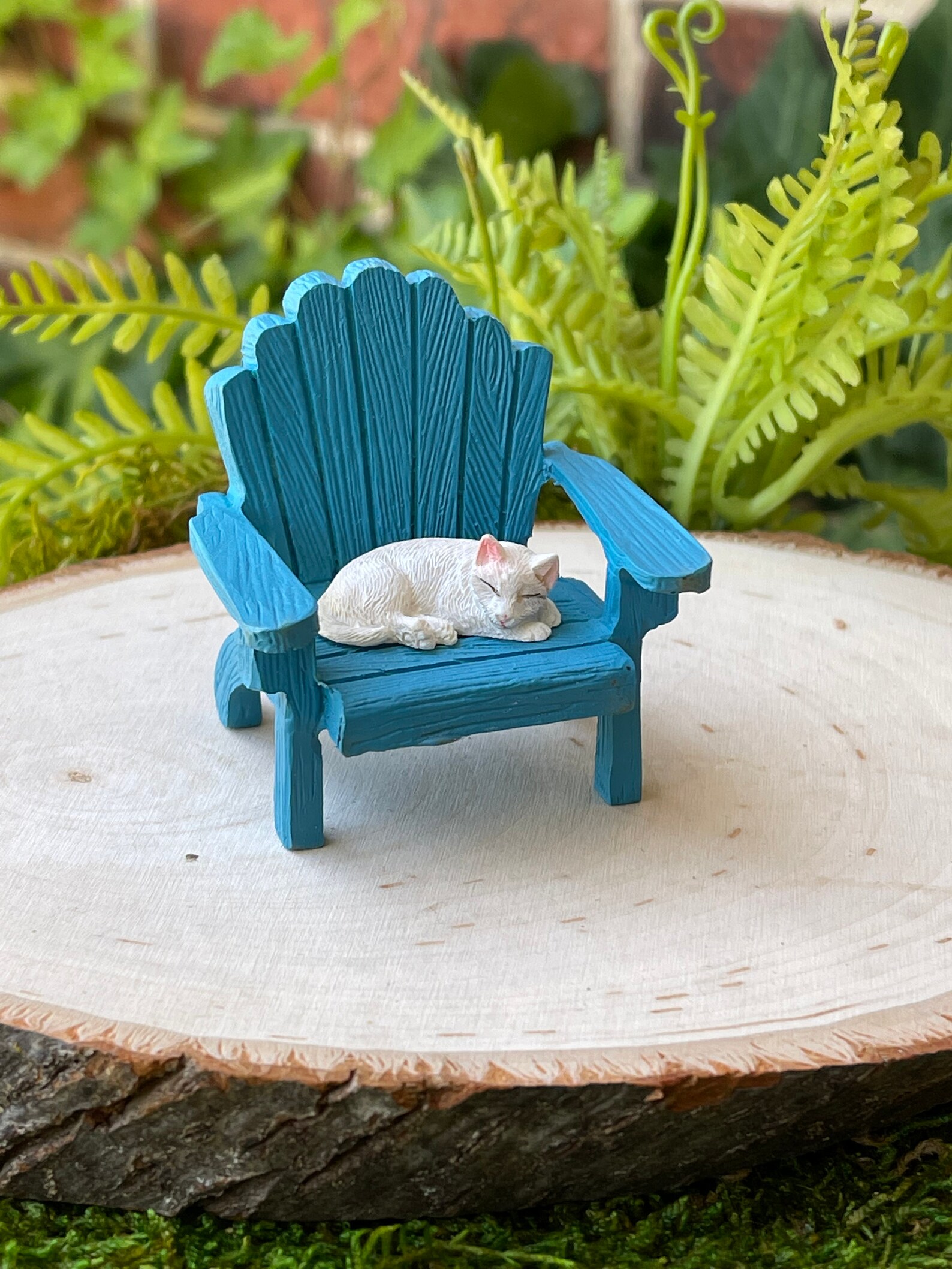 Miniature Adirondack Chair Fairy Garden Accessory Miniature - Etsy