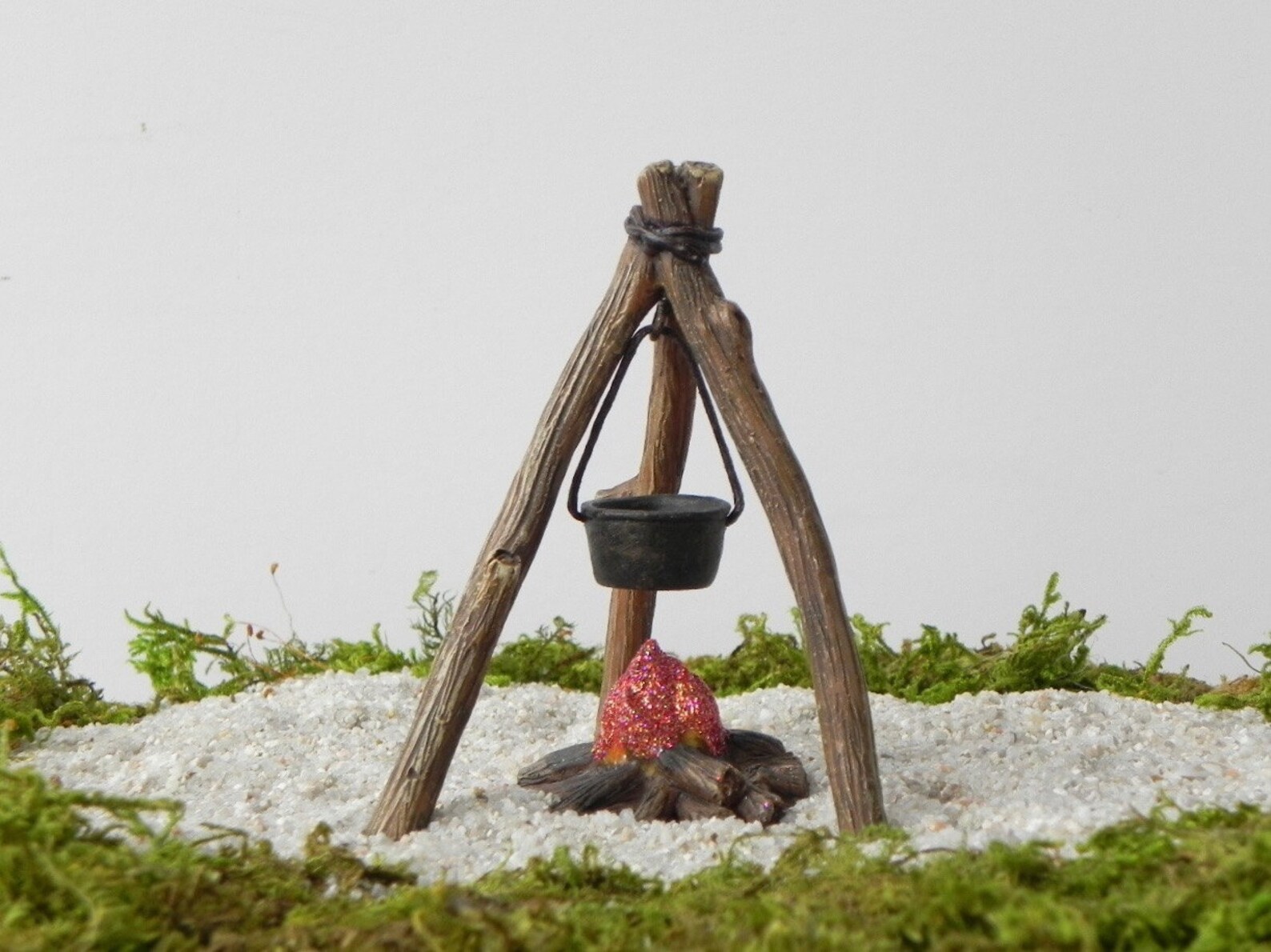 Miniature Campfire Cookout Fairy Garden Fire Pit Firepit - Etsy