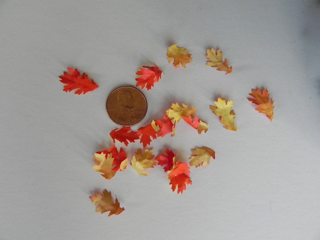 Miniature Leaves Fall Accessories for Fairy Garden, Dollhouse ...