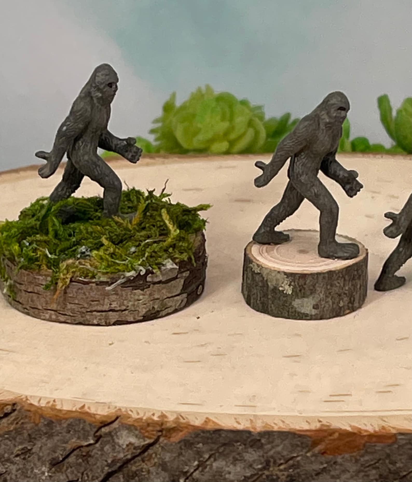 Micro Miniature Bigfoot Tiny Sasquatch Fairy Garden - Etsy