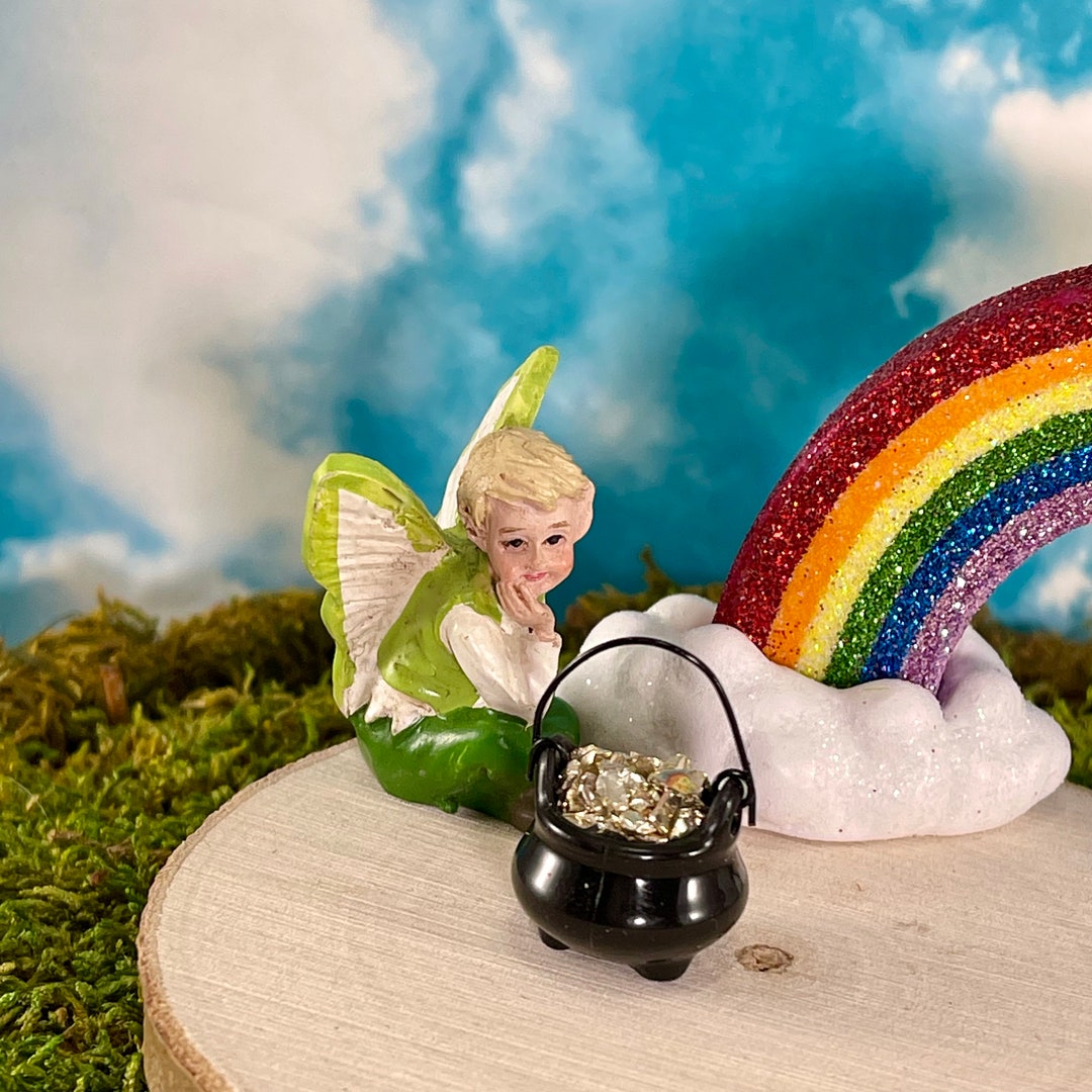 Miniature Cauldron, Dollhouse 1:12 Scale, Miniature Boy Fairy, Elf ...