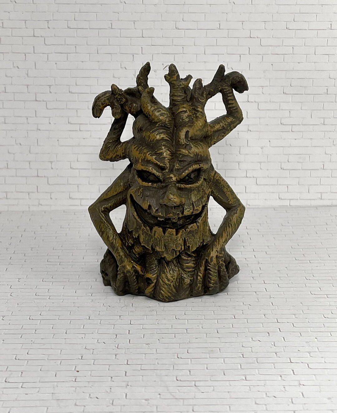 Miniature Spooky Tree, Halloween Tree With Face, Fairy Garden ...