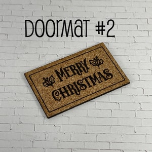 Miniature Christmas Door, Fairy Door, Dollhouse Minis, Front Porch ...