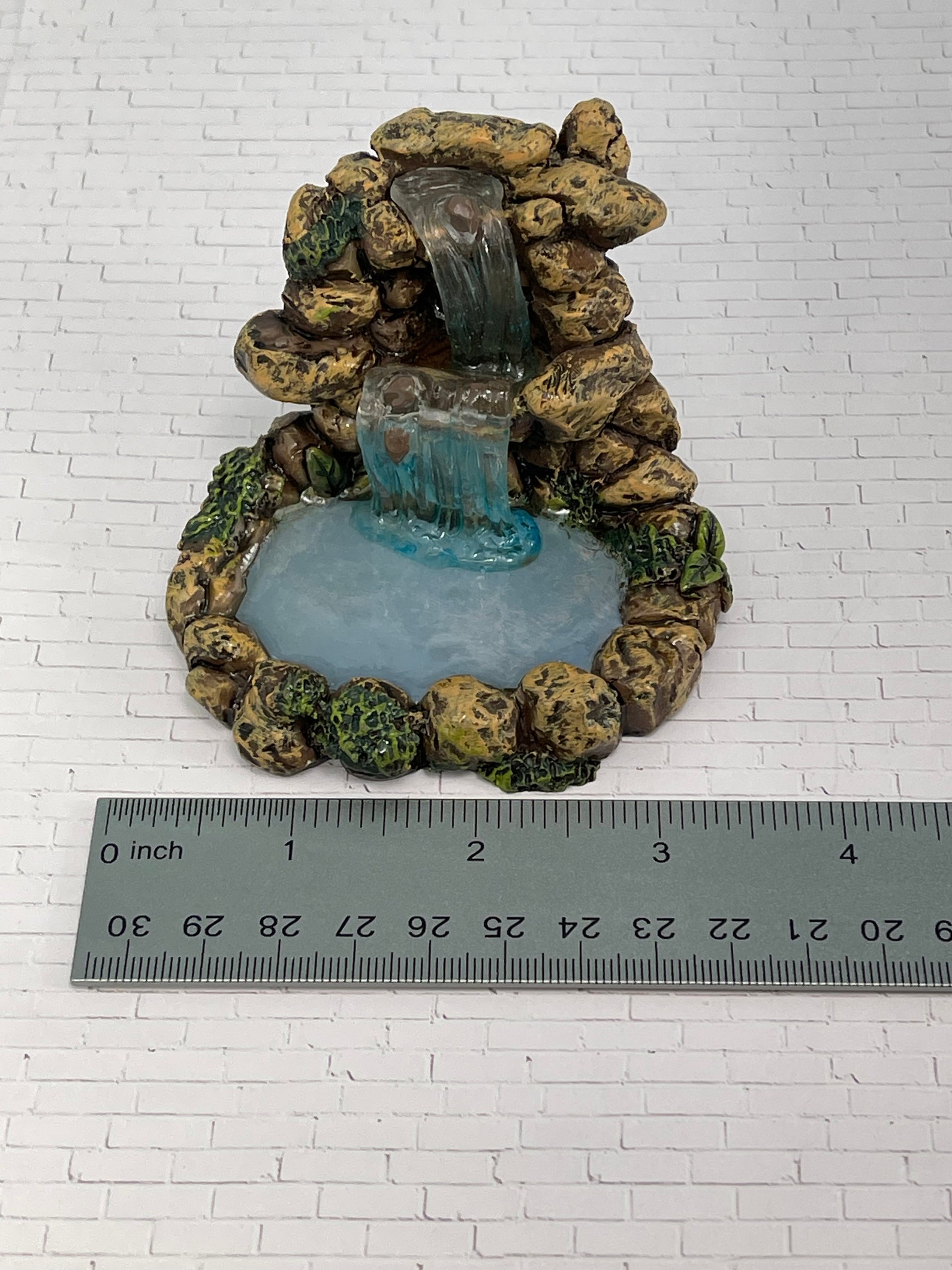 Miniature Waterfall Miniature Artificial Fern Fairy Garden - Etsy