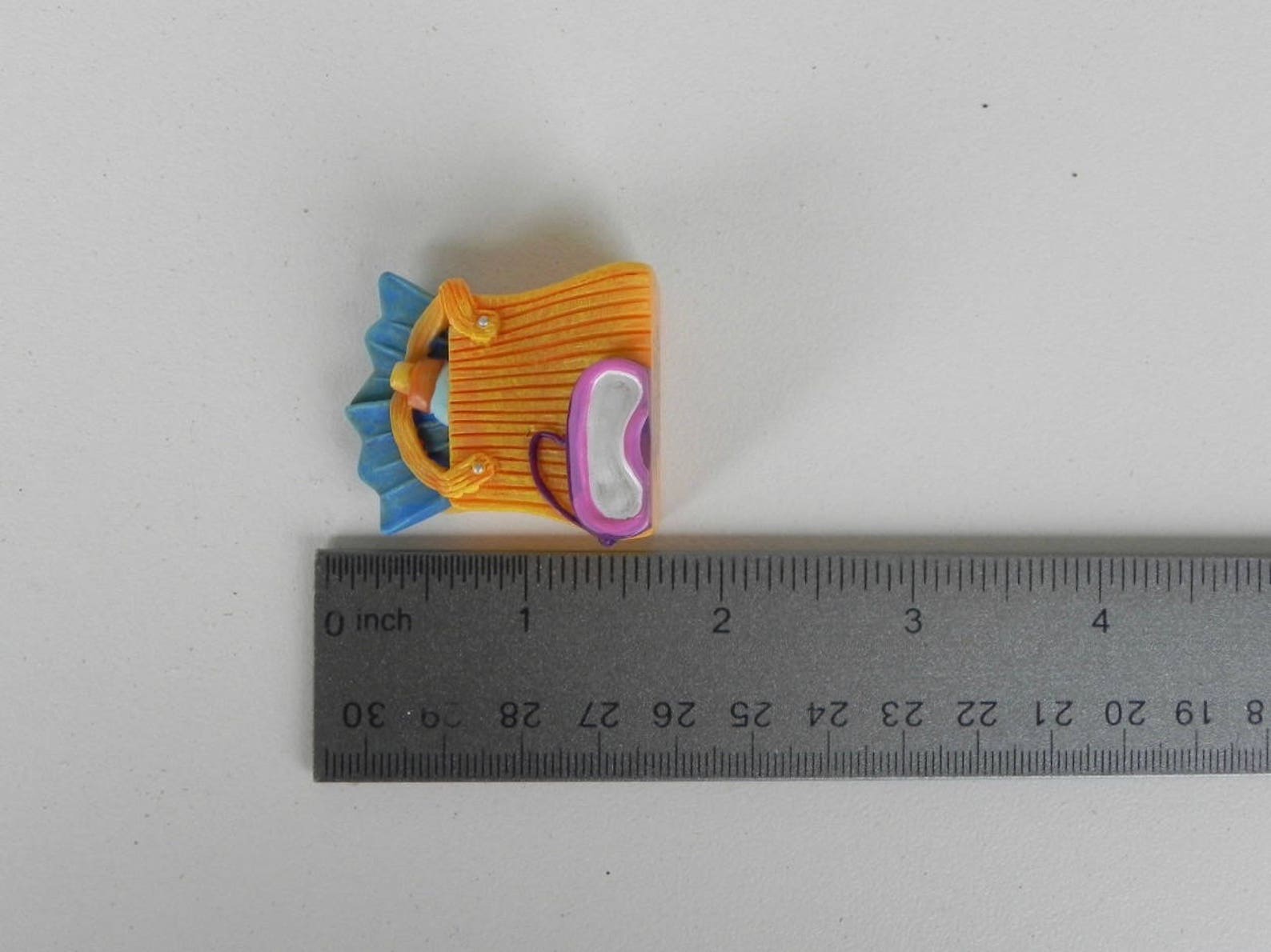 Miniature Beach Garden Accessories Beach Bag Flippers | Etsy