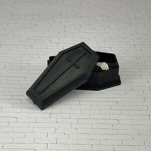 Miniature Coffin Skeleton Hand, Dollhouse Miniatures, Fairy Garden ...