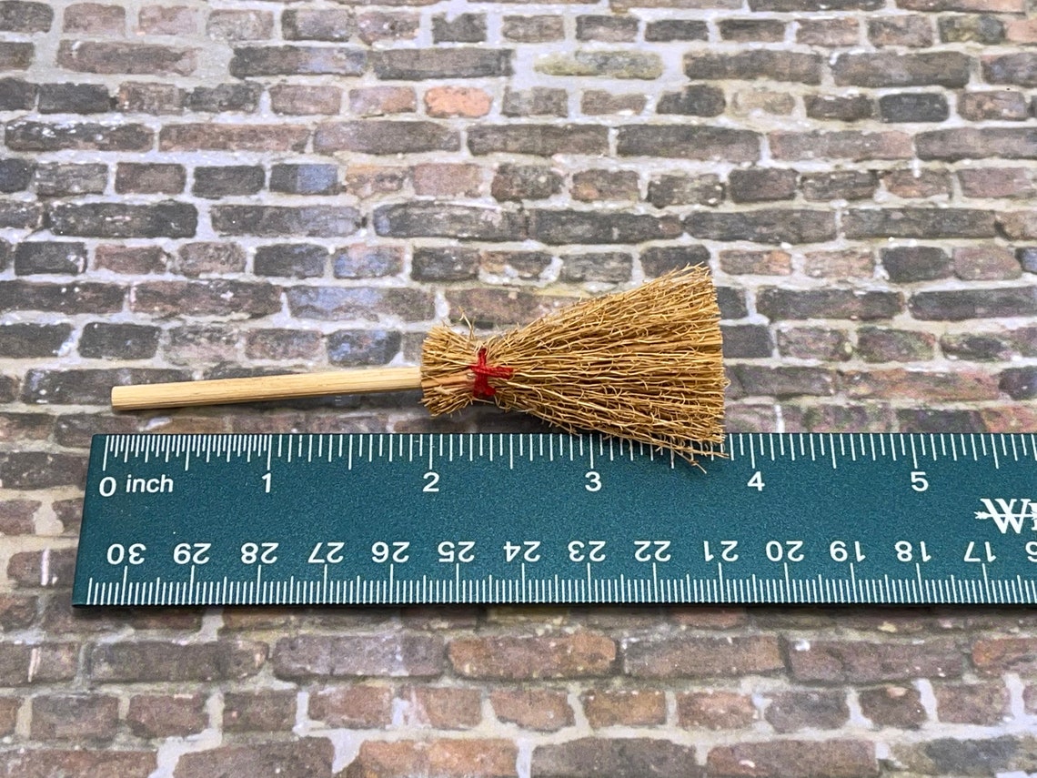 Miniature Broom Miniature Witch Broom Fairy Garden - Etsy