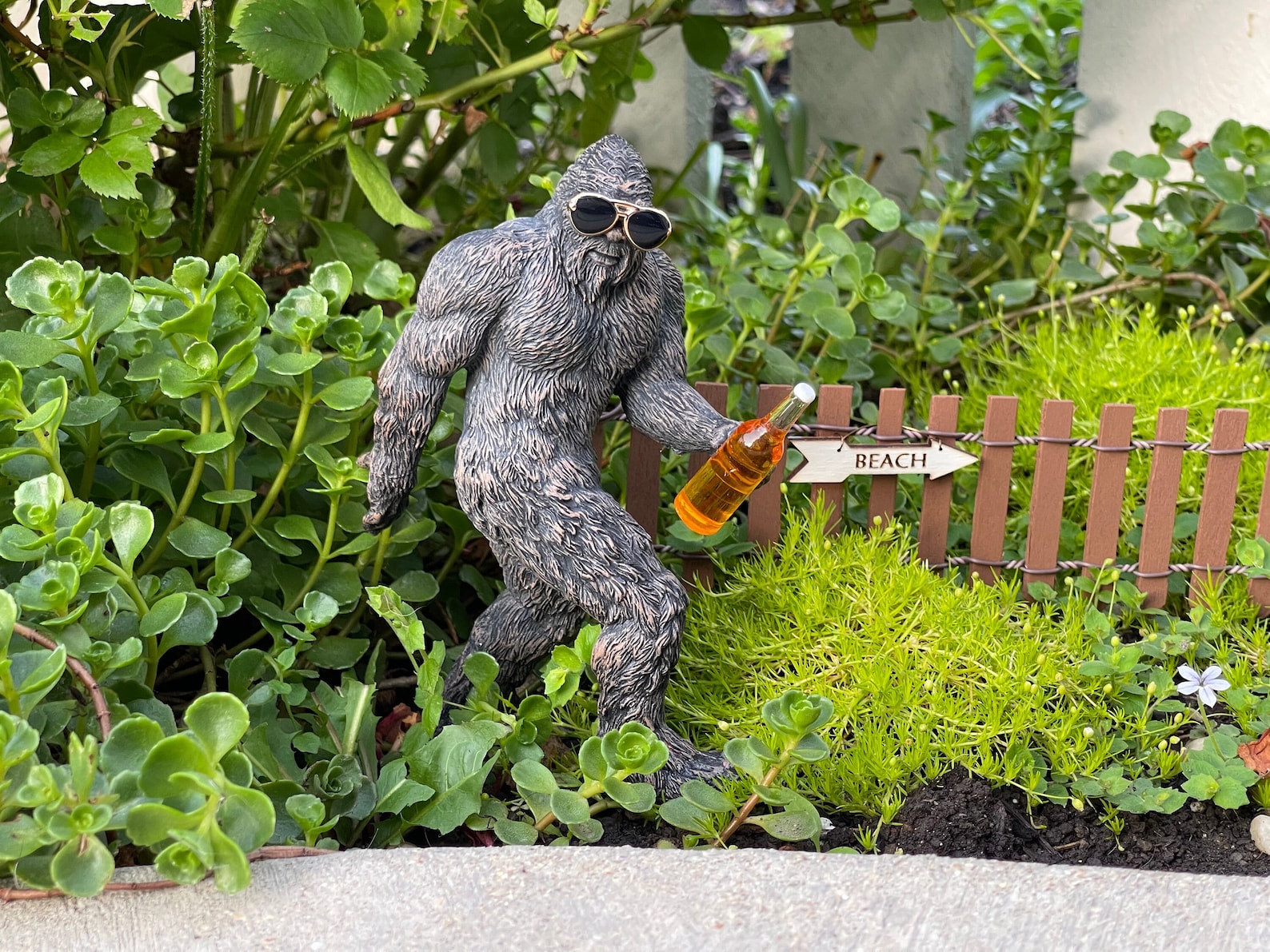 Miniature Bigfoot Figurine 5 Tall Miniature Sasquatch - Etsy