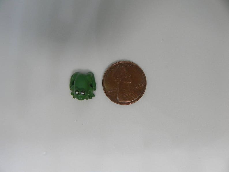 Fairy Garden Micro Mini Frog Toad, Tiny Miniature Garden Accessory ...