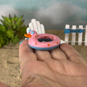 Miniature Adirondack Chair, Miniature Pool Floaty, Miniature Noodle ...