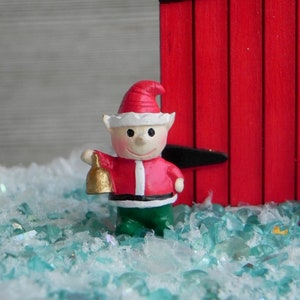 ONE Tiny Elf, Miniature Elf, 1 1/8 Tall, Micro Mini Elf, Christmas ...