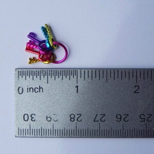 Miniature Keys, Dollhouse Keys, Colorful Mini Key Set, Keys for Fairy ...