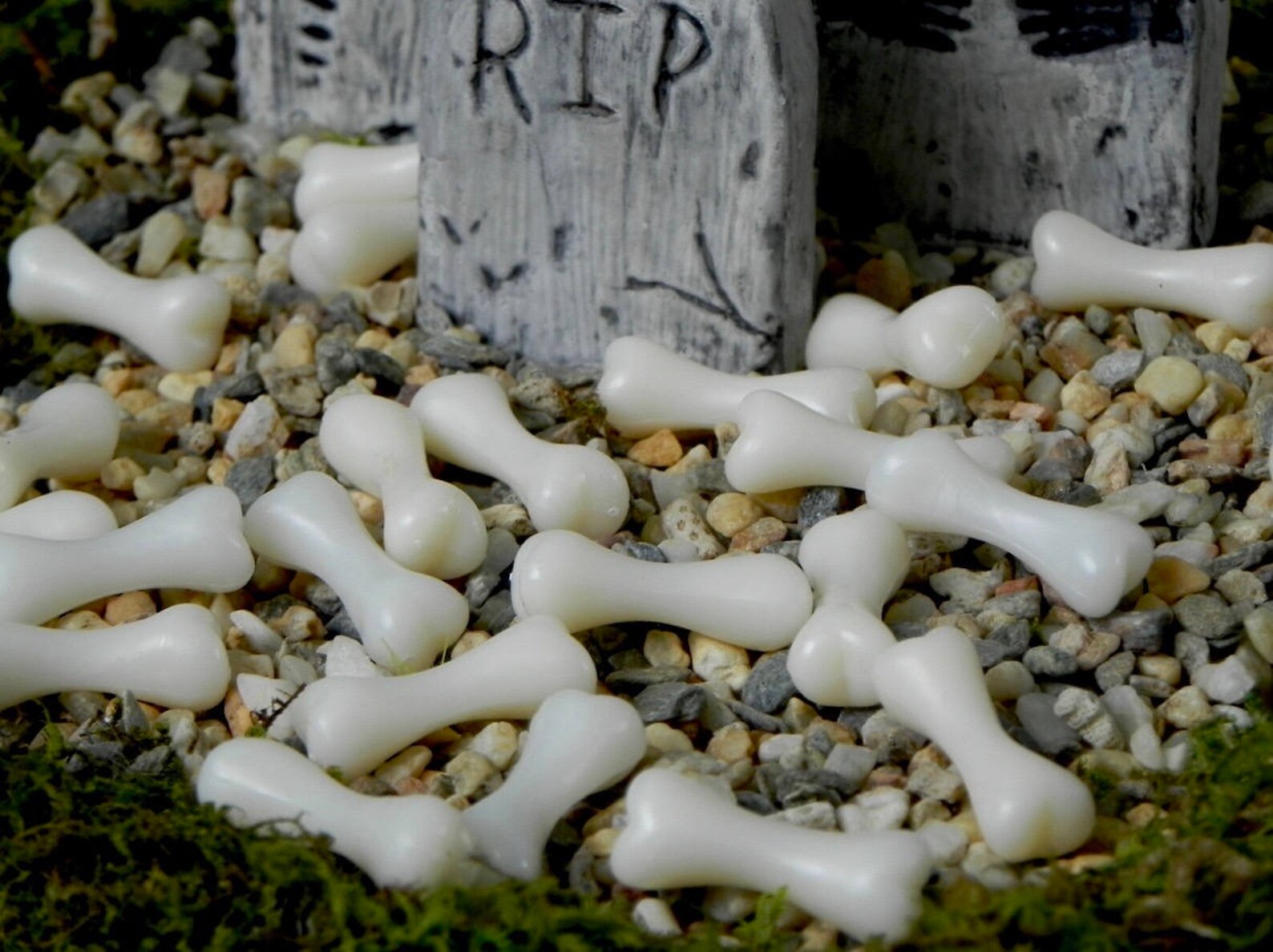 Miniature Bones Halloween Miniatures Fairy Garden - Etsy