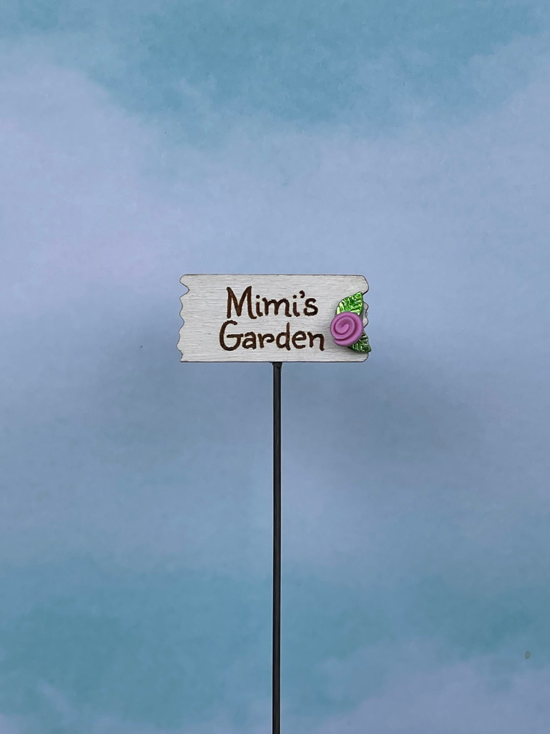 Miniature Fairy Garden Sign, Mimi's Garden, Fairy Garden Accessories ...