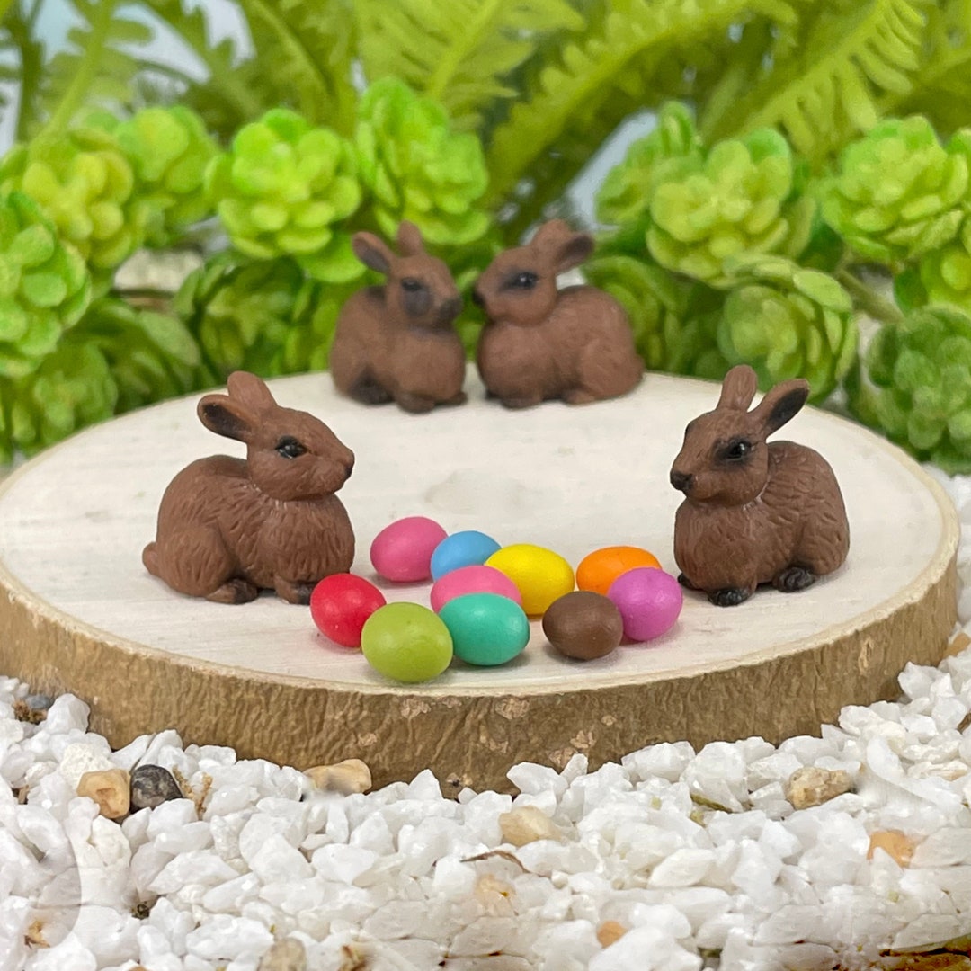 Miniature Easter Bunny, Miniature Bunnies, Miniature Easter Eggs, Fairy ...