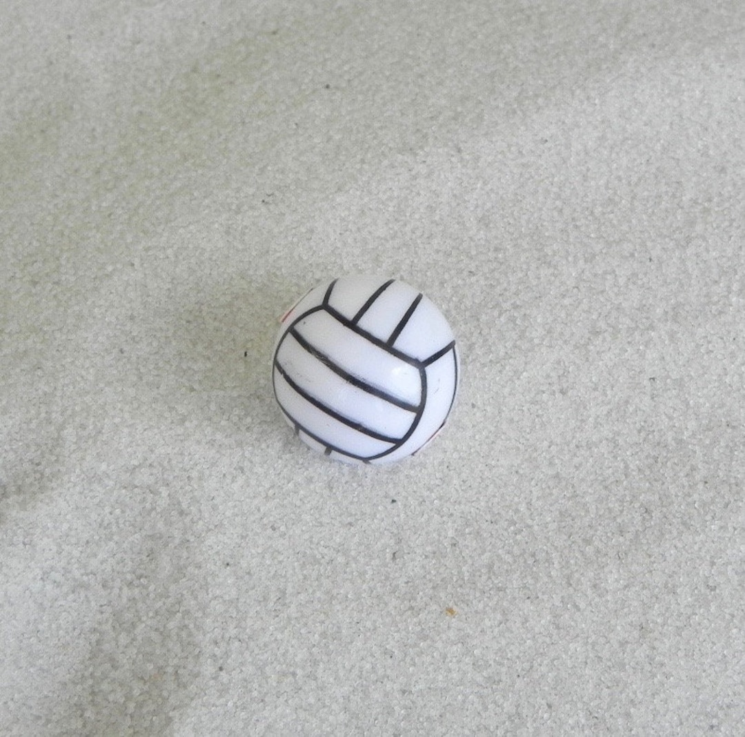 Miniature Volleyball, Fairy Garden Accessories, Beach Garden Miniature ...