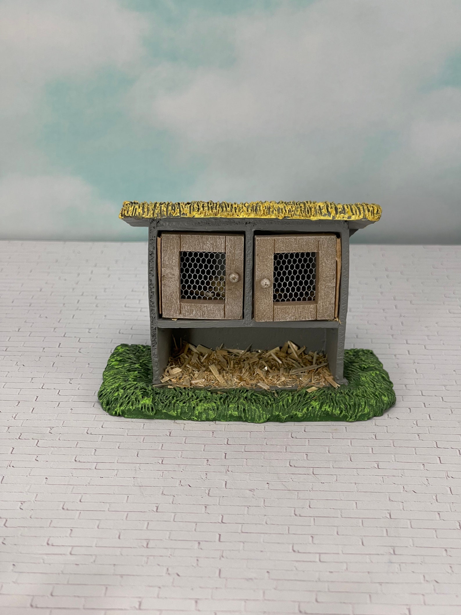 Miniature Chicken Coop, Miniature Chickens, Miniature Eggs, Fairy ...