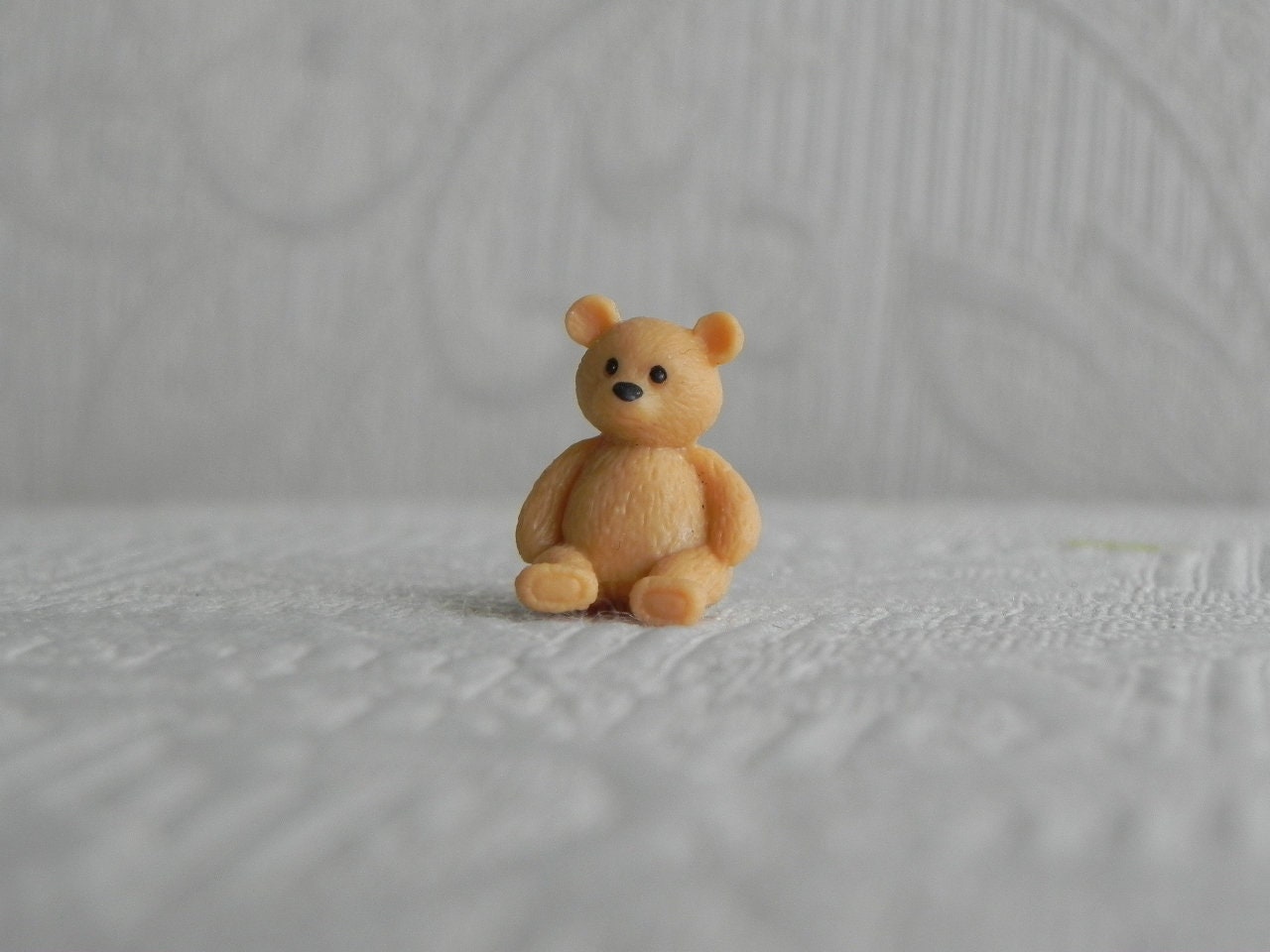 Miniature Teddy Bear Micro Miniature Tiny Bear Accessory for | Etsy