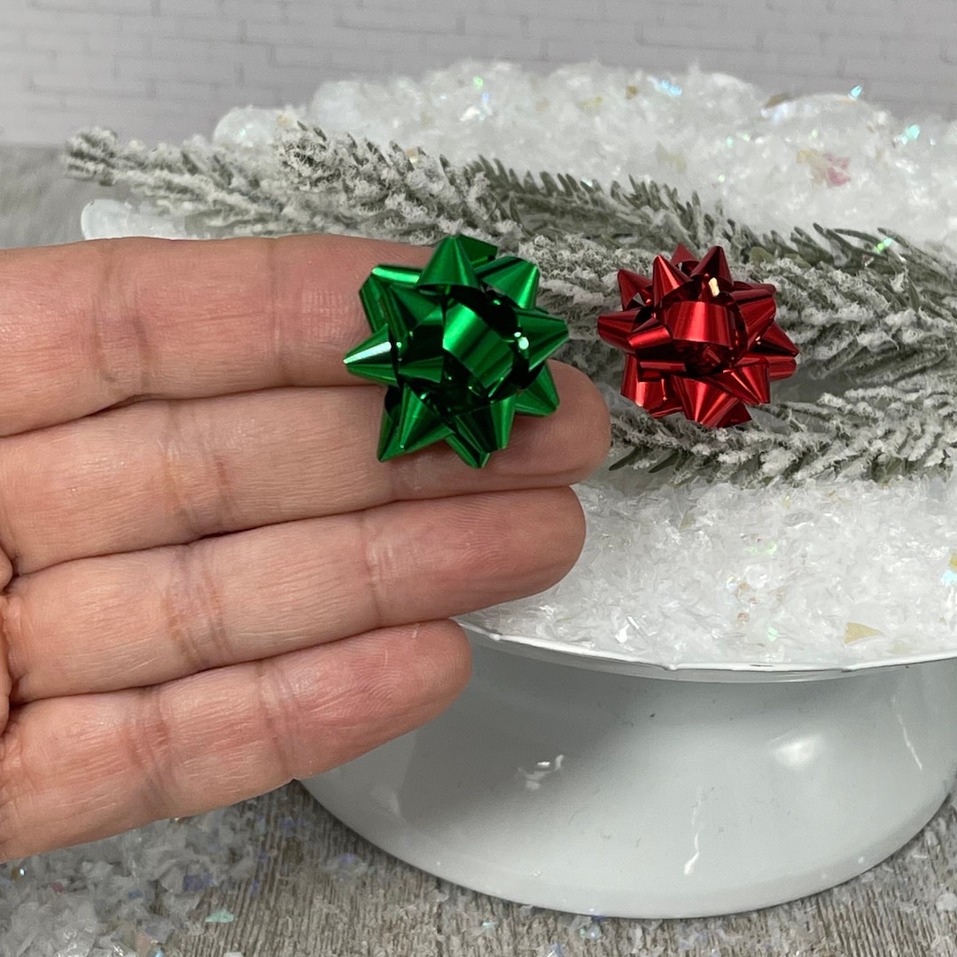 Miniature Bows, Mini Gift Bows, 1:6 Scale Dollhouse Miniatures, Mini ...