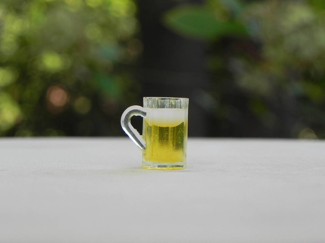 Miniature Beer Mug Miniature Beer Mugs Fairy Garden - Etsy
