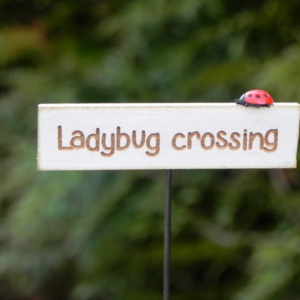 Ladybug Crossing Sign - Etsy