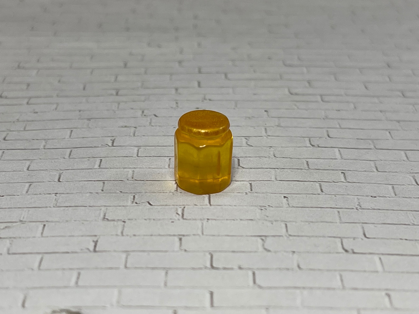 Miniature White Bee Hive, Miniature Beehive, Miniature Honey Jar, Bee ...