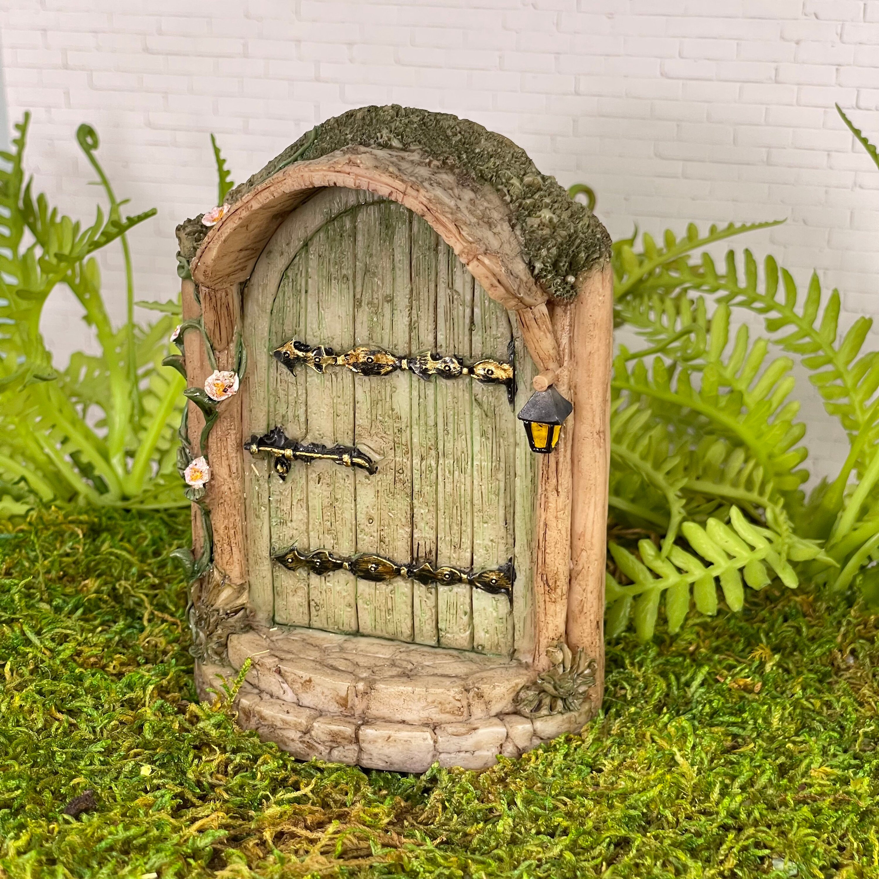 Fairy Door Miniature Outdoor Resin Fairy Door, Mystical Fairy Door ...
