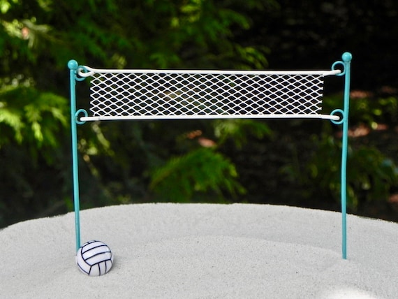 Miniature Volleyball Net Miniature Volleyball Beach | Etsy