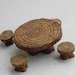 Fairy Garden Table Stools Set Miniature Woodland Table and - Etsy