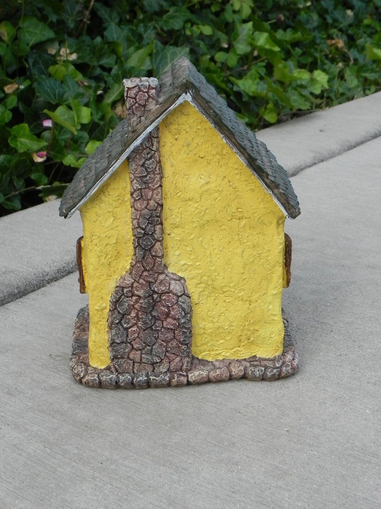 Fairy Cottage House Accessories Miniature Resin Yellow - Etsy