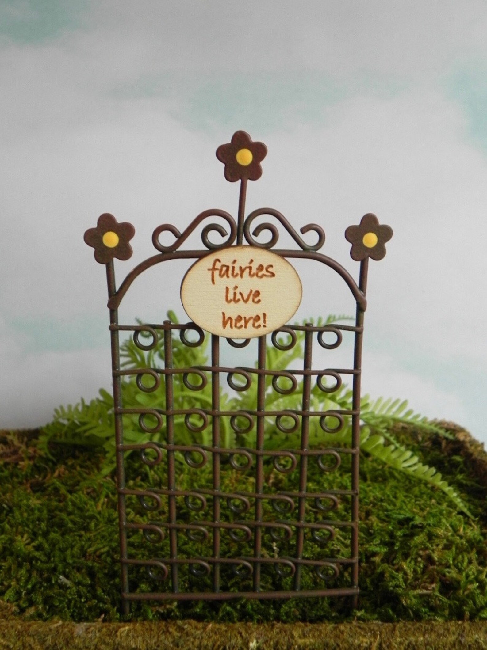 Fairy Garden Gate Comes With or Without Your Choice of Laser | Etsy