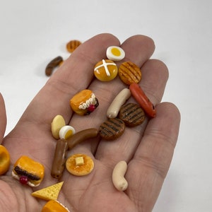 Dollhouse Miniature Food, Random Mix, Fairy Garden Accessories ...