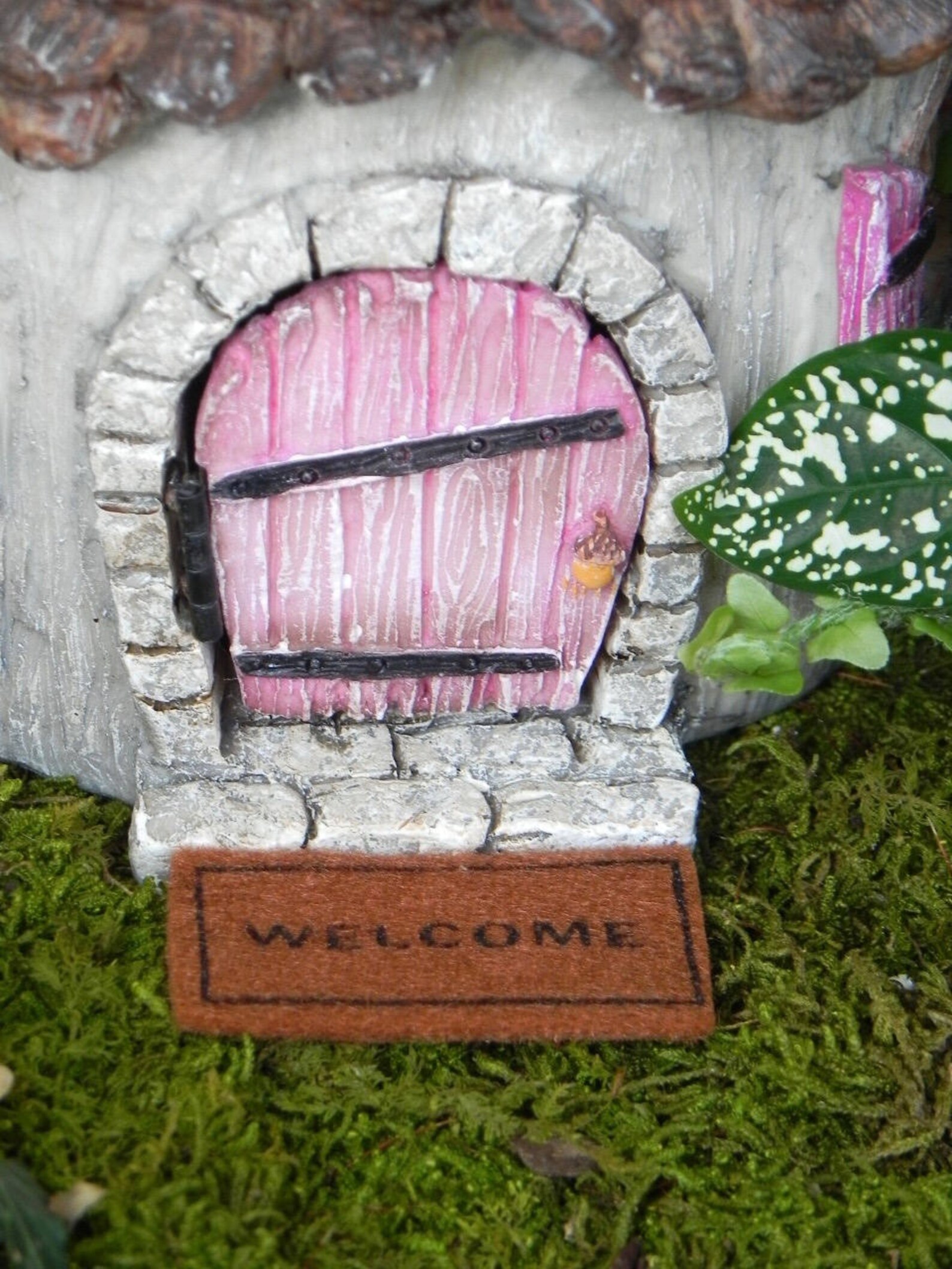 Miniature Welcome Mat Rug Dollhouse Miniatures Fairy Garden - Etsy