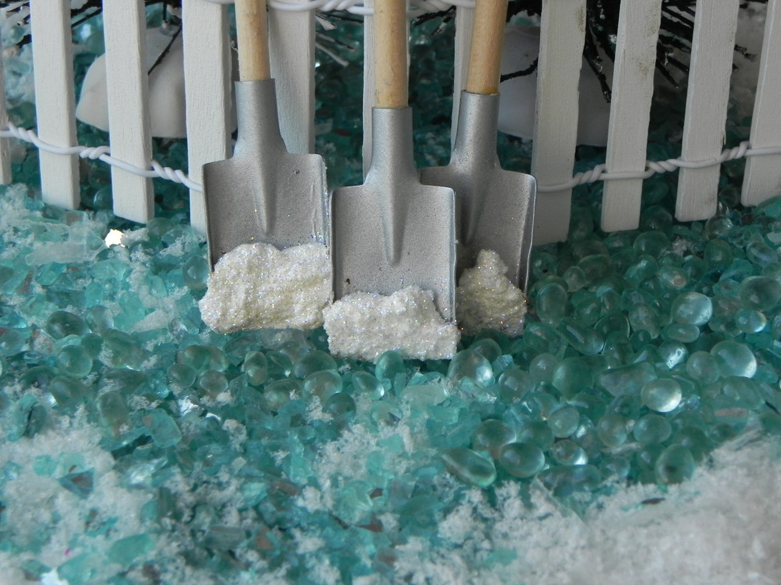 Miniature Snow Shovel ONE Fairy Garden Accessories Winter - Etsy