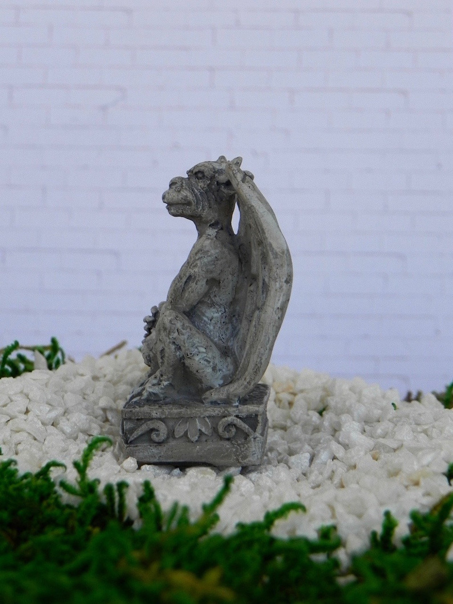 Miniature Gargoyle Halloween Miniatures Resin Gargoyle - Etsy