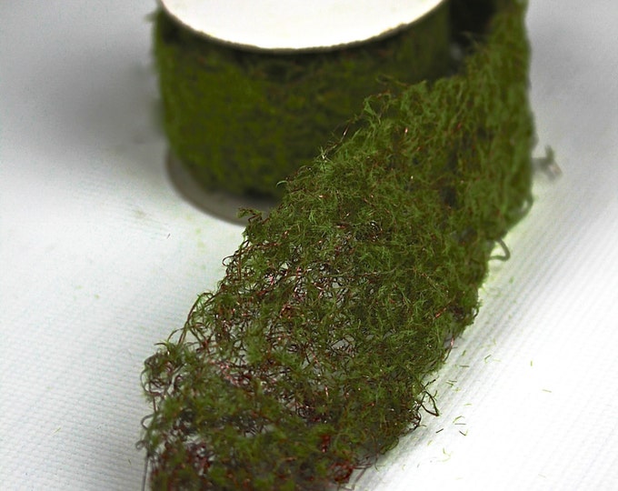 Artificial Moss Ribbon Roll for Fairy Garden Miniature Garden Terrarium ...