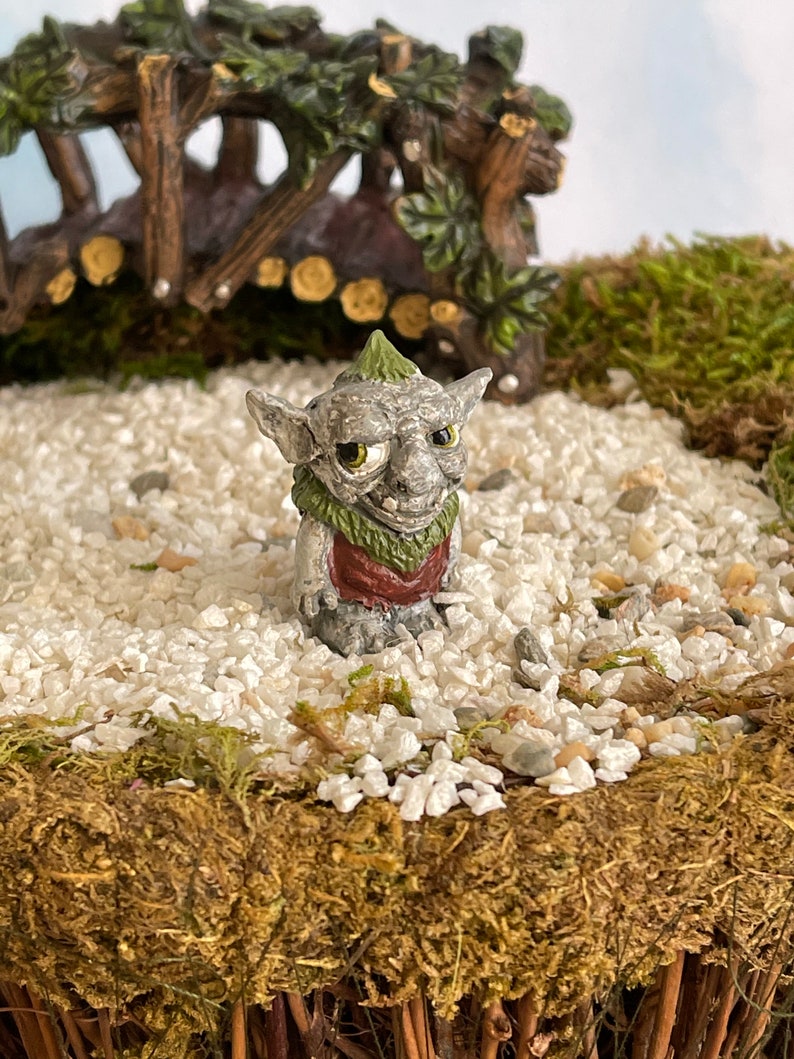Fairy Garden Miniatures Troll Figurine Gorp Goblin Fairy - Etsy