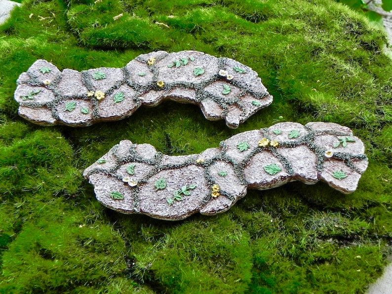 Fairy Garden Pathway Stone Look Path Fairy Walkway - Etsy