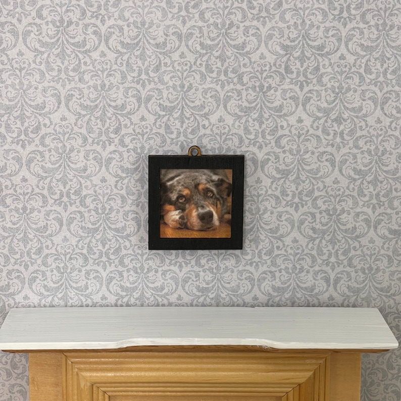 Miniature Picture Frame, Handmade Picture Frame for Dollhouse, Laser ...