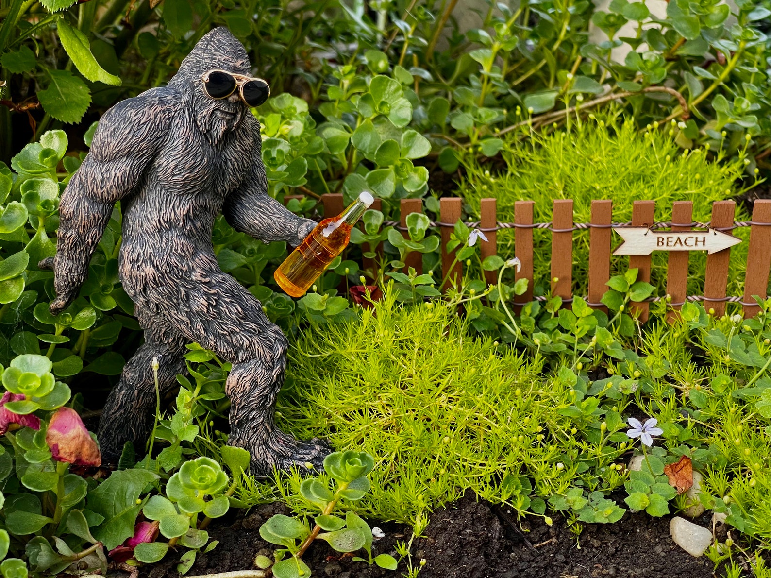 Miniature Bigfoot Figurine 5 Tall Miniature Sasquatch - Etsy