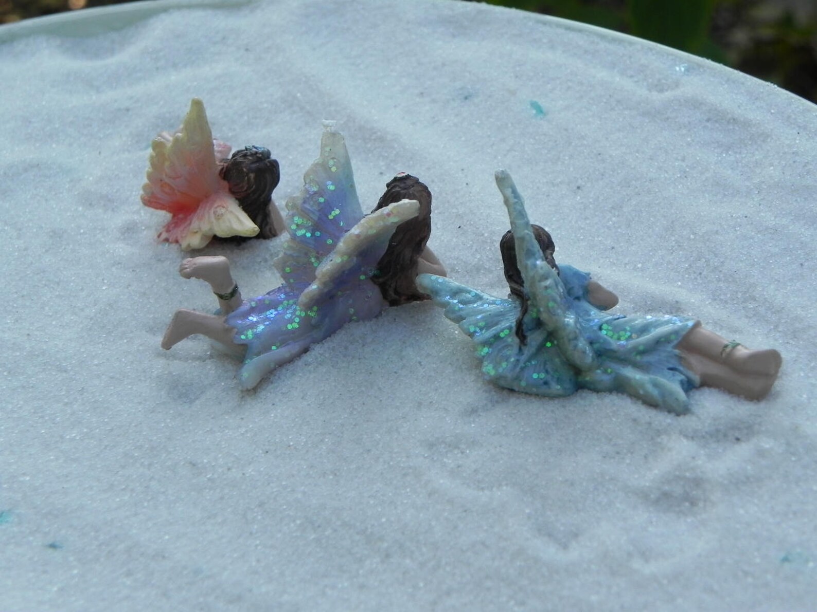 Fairy Garden Micro Mini Sun Kissed Fairies Terrarium - Etsy