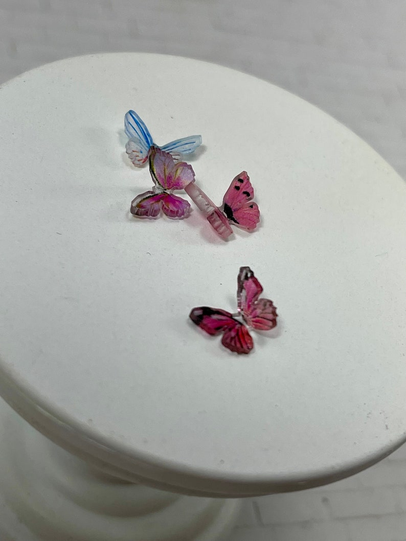 Micro Miniature Butterflies Kawaii Butterfly Tiny 8mm - Etsy UK