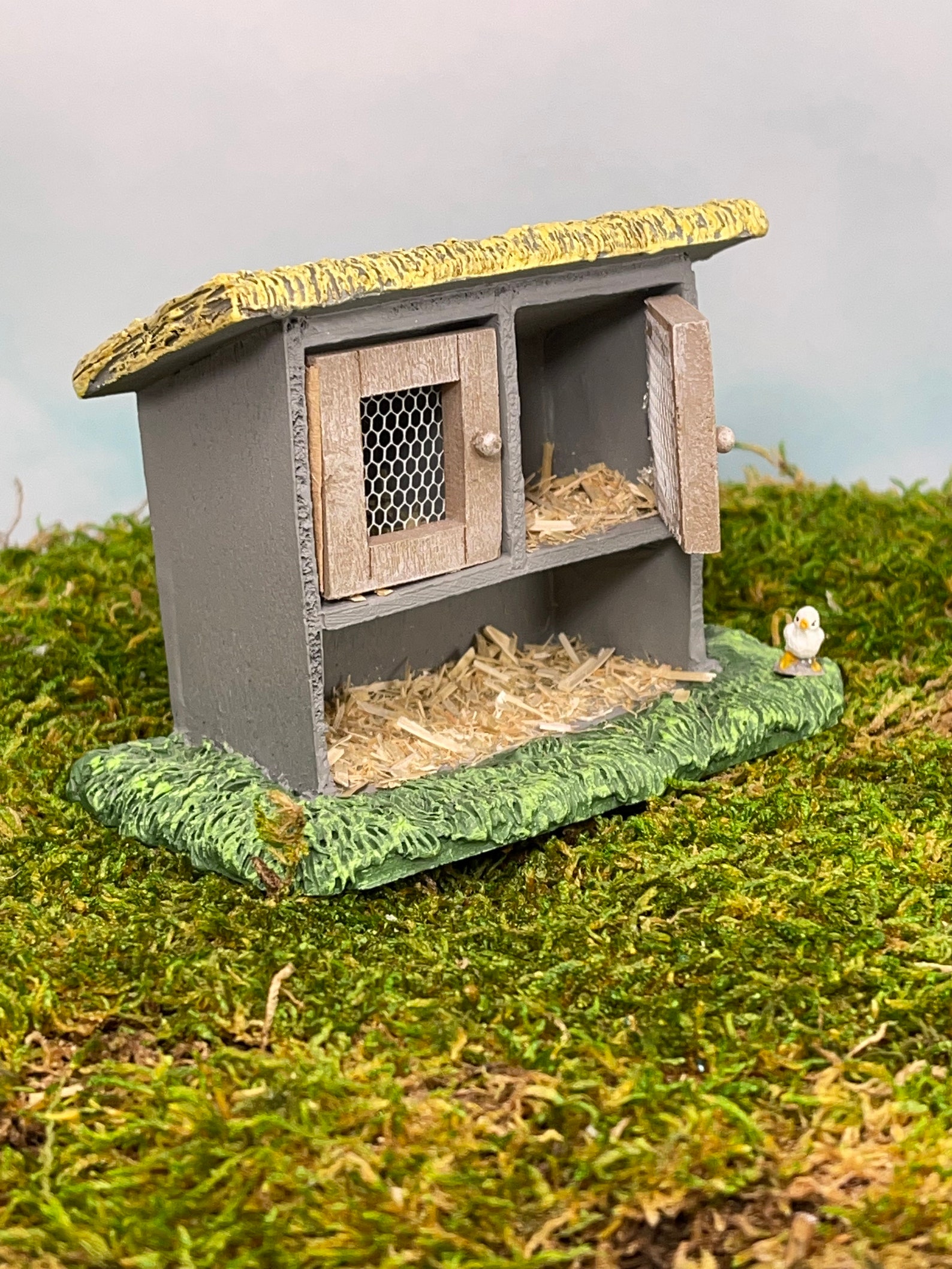 Miniature Chicken Coop, Miniature Chickens, Miniature Eggs, Fairy ...