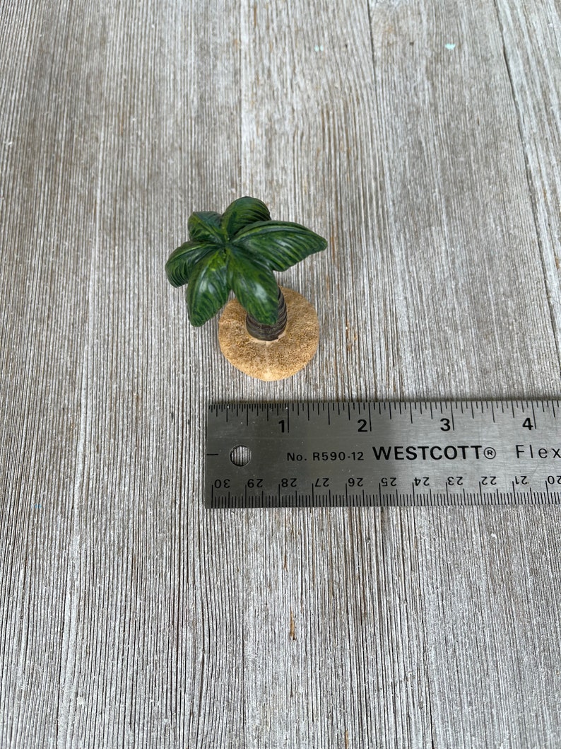 Miniature Palm Tree Fairy Garden Accessories Terrarium - Etsy