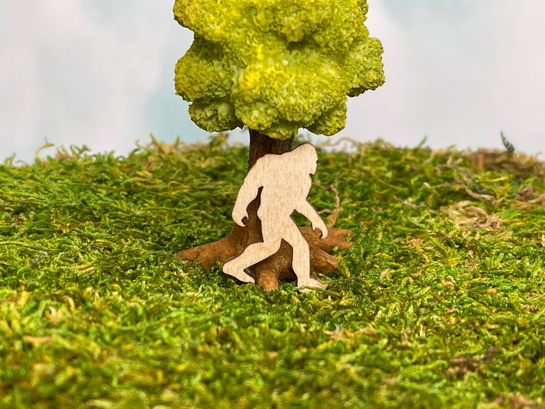 Mini Bigfoot, Small Miniature Bigfoot, Blanks, Wooden Cutout Laser ...