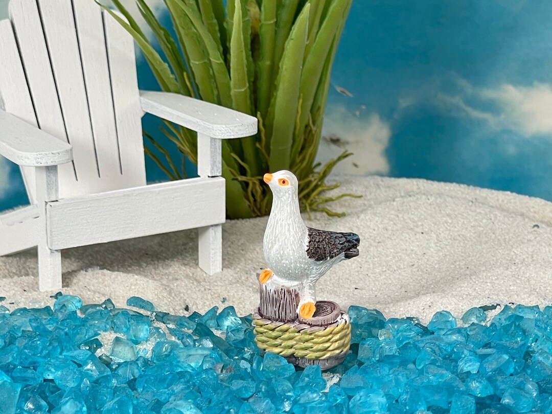 Miniature Seagull Beach Garden Supplies, Terrarium Supply, Seagull on ...